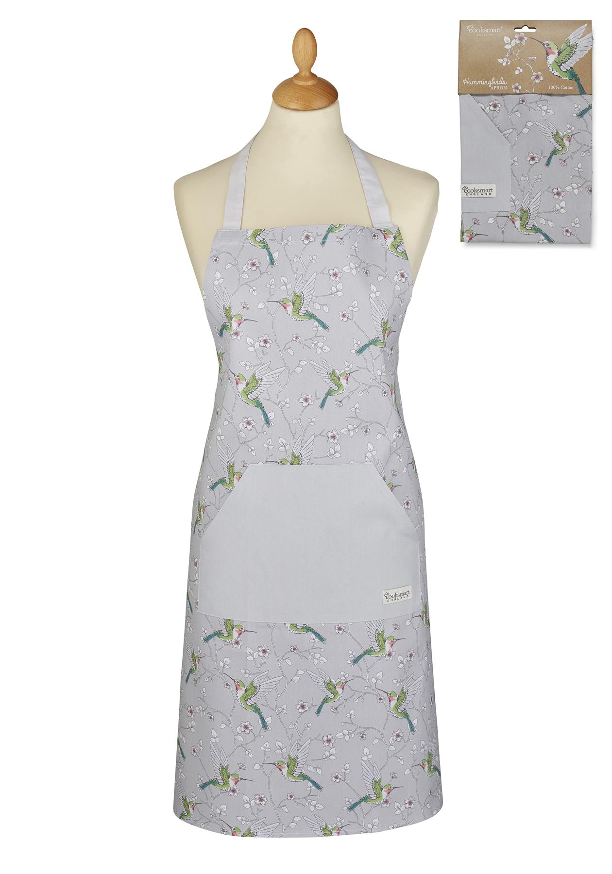 Cooksmart Cotton Apron Twill Chef Cooking Baking Kitchen Pinny with ...