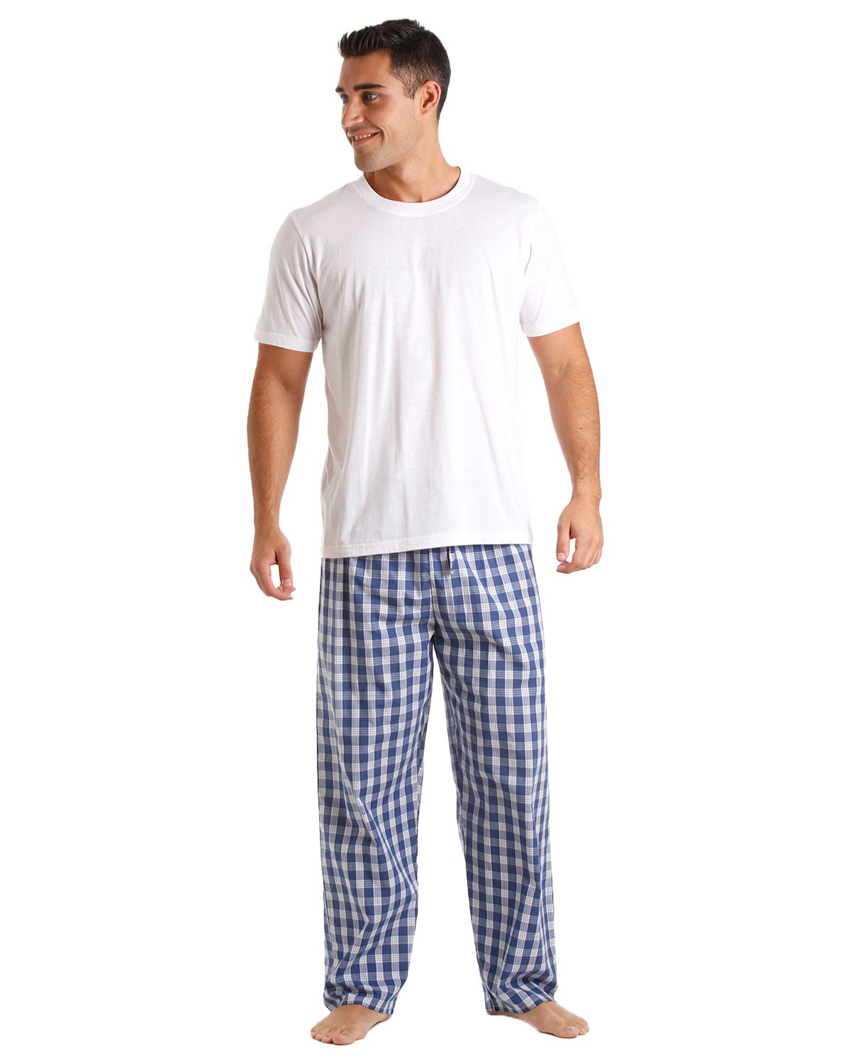 Haigman Cotton Rich Pyjamas Mens Short Sleeve T-Shirt Pyjama Set ...