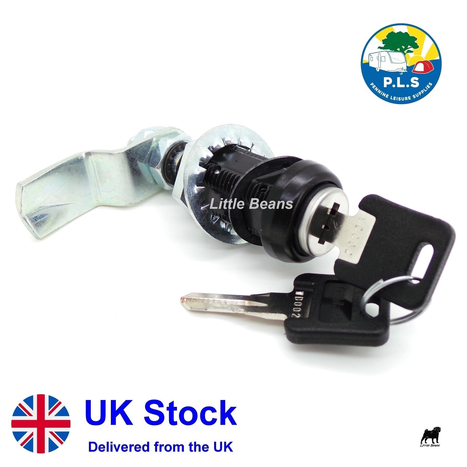 West Alloy Gas Side Locker Box Compression Lock + 2 Keys Caravan ...