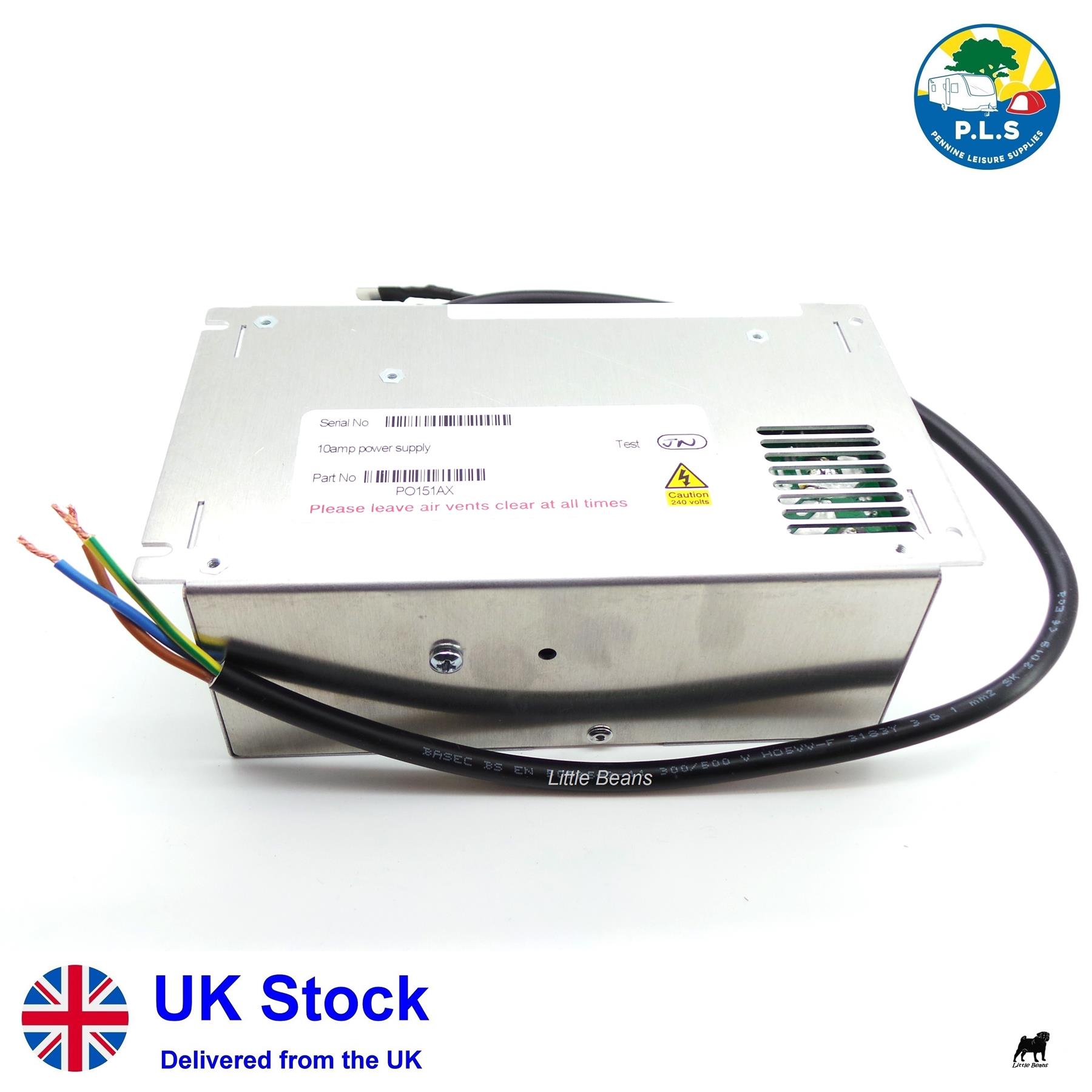 Caravan Motorhome Mains Power Supply Battery Charger Transformer 12V ...