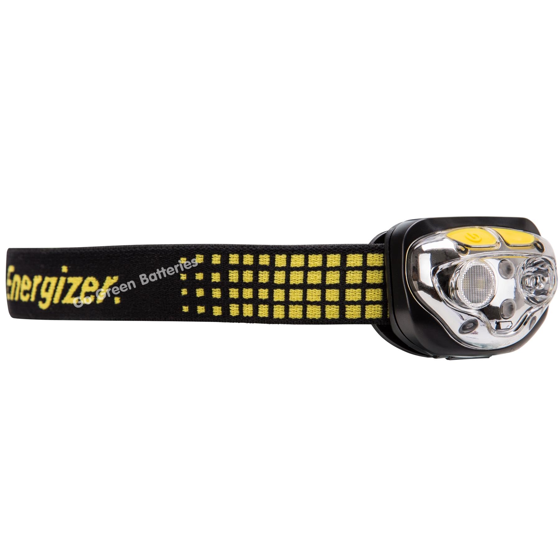 Energizer Vision Ultra LED Head Torch 450 Lumens Headlight Lamp 7 Modes ...