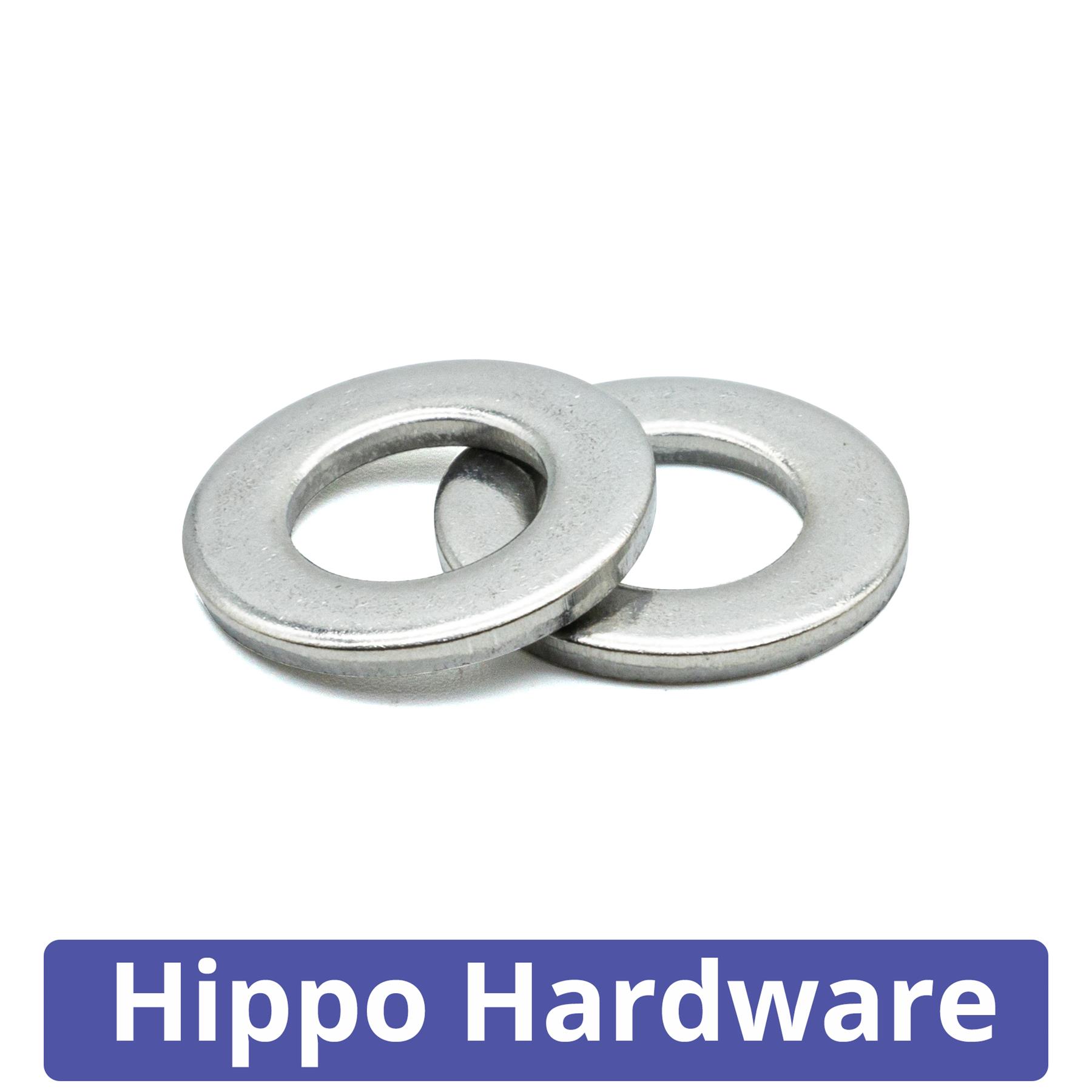 M6 (6mm) Form A Flat Washers to Fit Metric Bolts & Screws A2 Stainless ...