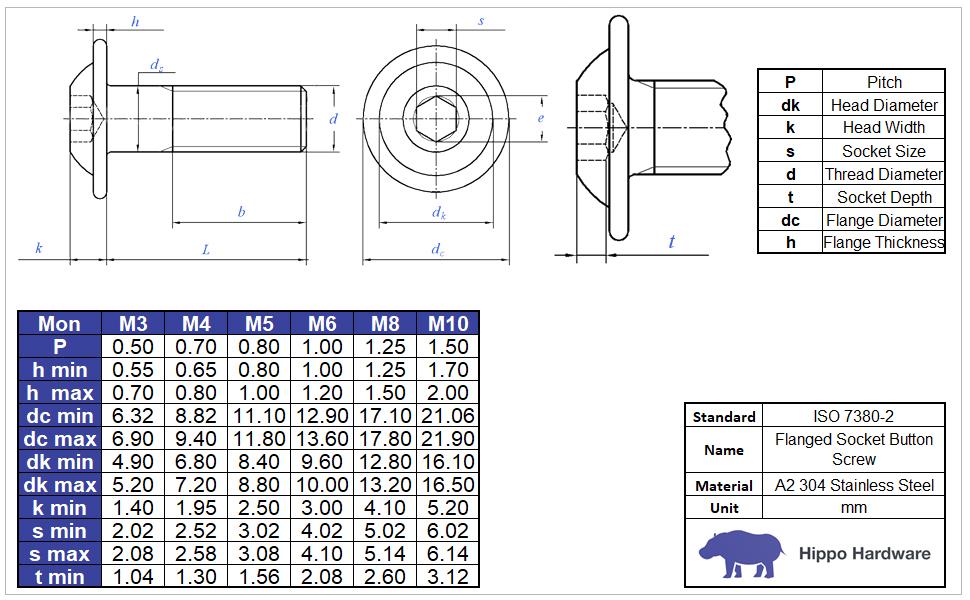 M8 8MM FLANGED BUTTON HEAD SCREWS ALLEN KEY SOCKET BOLTS A2 STAINLESS M8 8MM FLANGED BUTTON HEAD SCREWS ALLEN KEY SOCKET BOLTS A2 STAINLESS