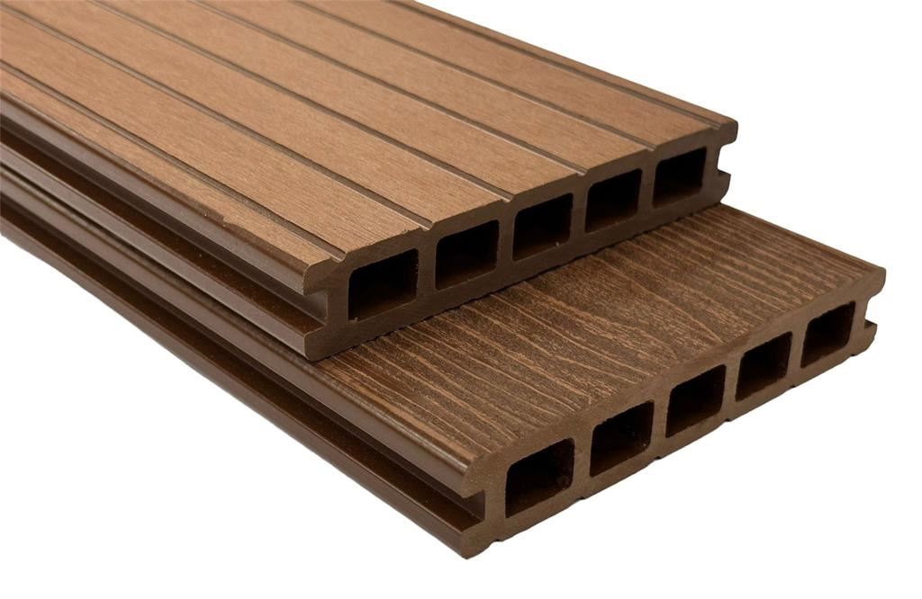 Tuda 3.6m Composite WPC Decking Boards | Deep Embossed Woodgrain ...