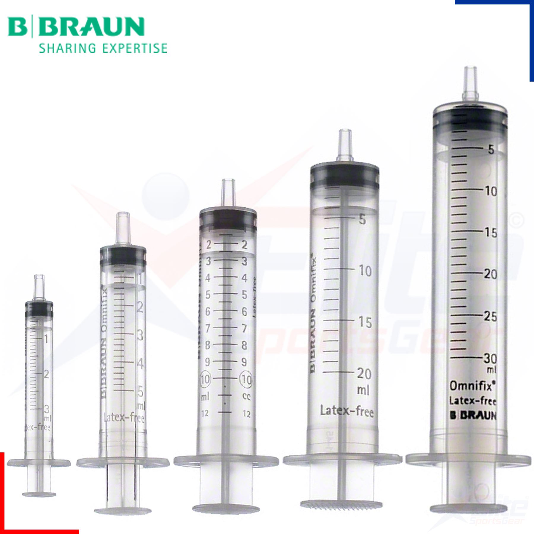Braun Omnifix Sterile Syringe Luer Slip 2ml, 3ml, 5ml,10ml, 20ml, 50ml ...
