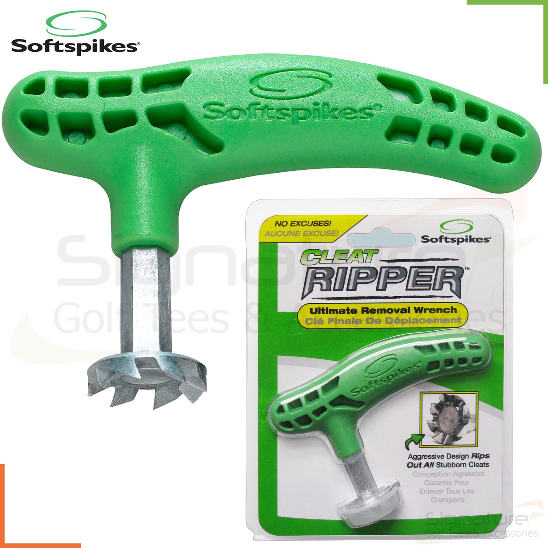 Softspikes Golf Shoe Spike - CleatsRipper Stud Removal Wrench Tool | eBay