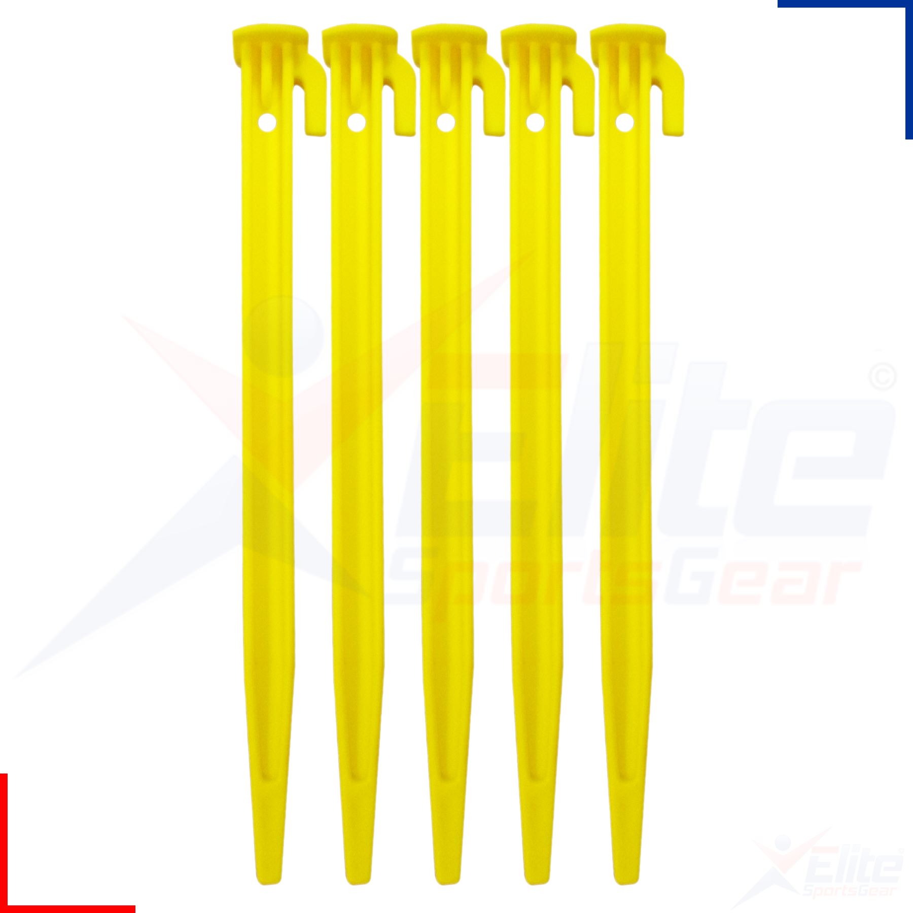 Football Goal Net Plastic Ground Anchor Spike Peg 1, 5, 10 or 20 Pegs ...