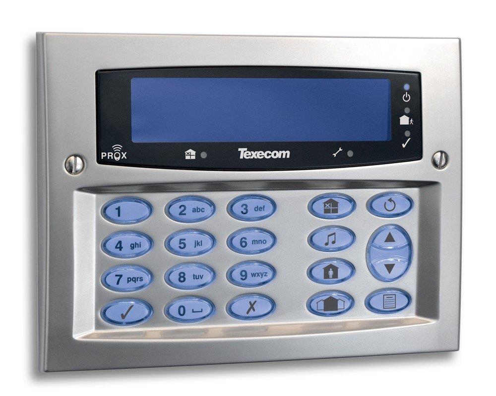 Texecom DBD-0129 Premier Elite SMK Surface Mounted Keypad Grade 3 Satin ...