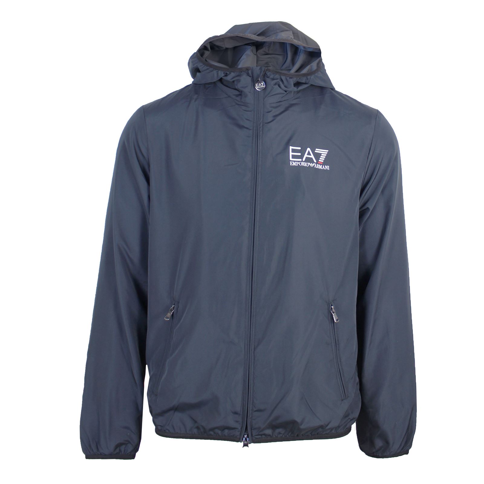 EA7 COAT EMPORIO ARMANI MENS NAVY BOMBER JACKET | eBay
