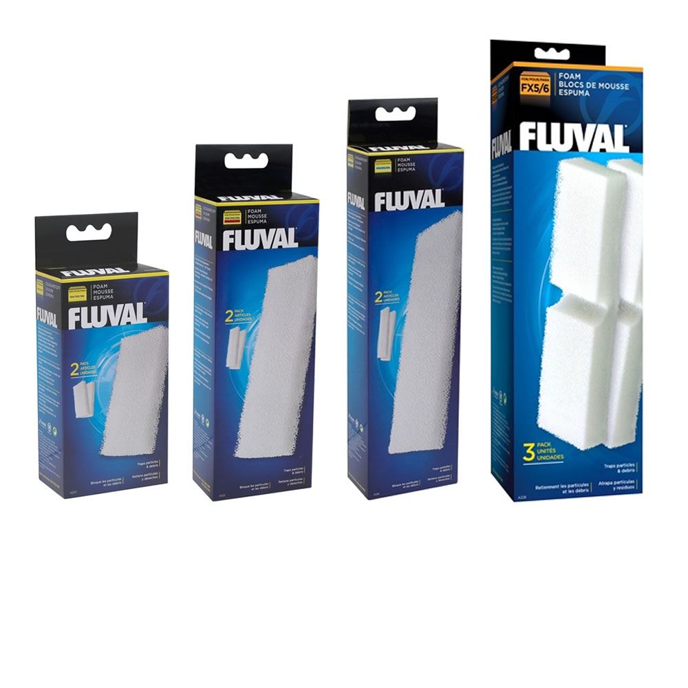 Fluval Aquarium External Filter Foam Insert 106 206 306 406 FX6 Sponge ...