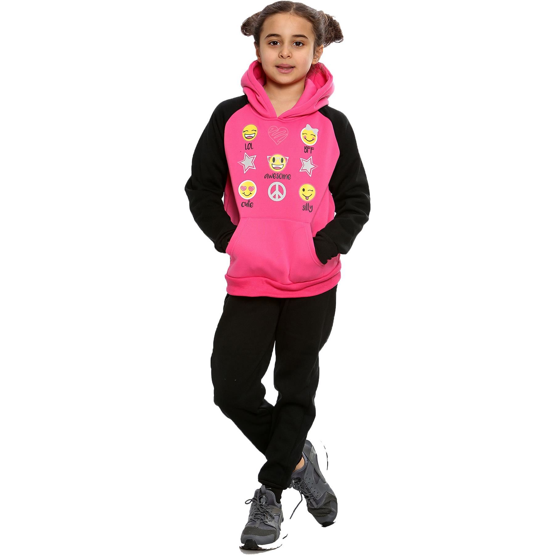 Kids Girls Awesome Cute Silly BFF LOL Tracksuit Hoodie Trouser ...