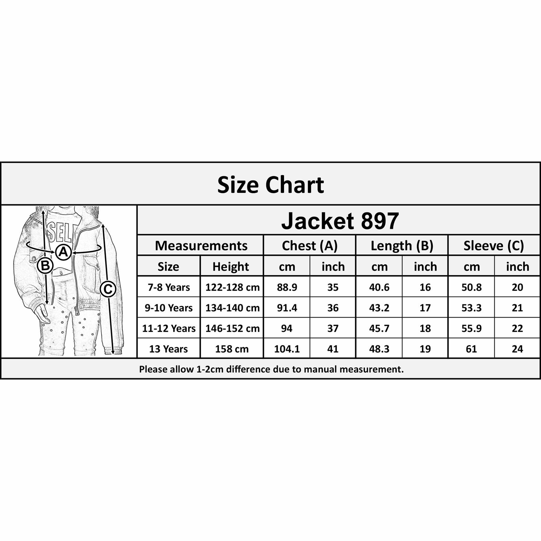 Kids Girls Plain Zip Up Cropped Grey Jackets Utility Pockets Fleece ...
