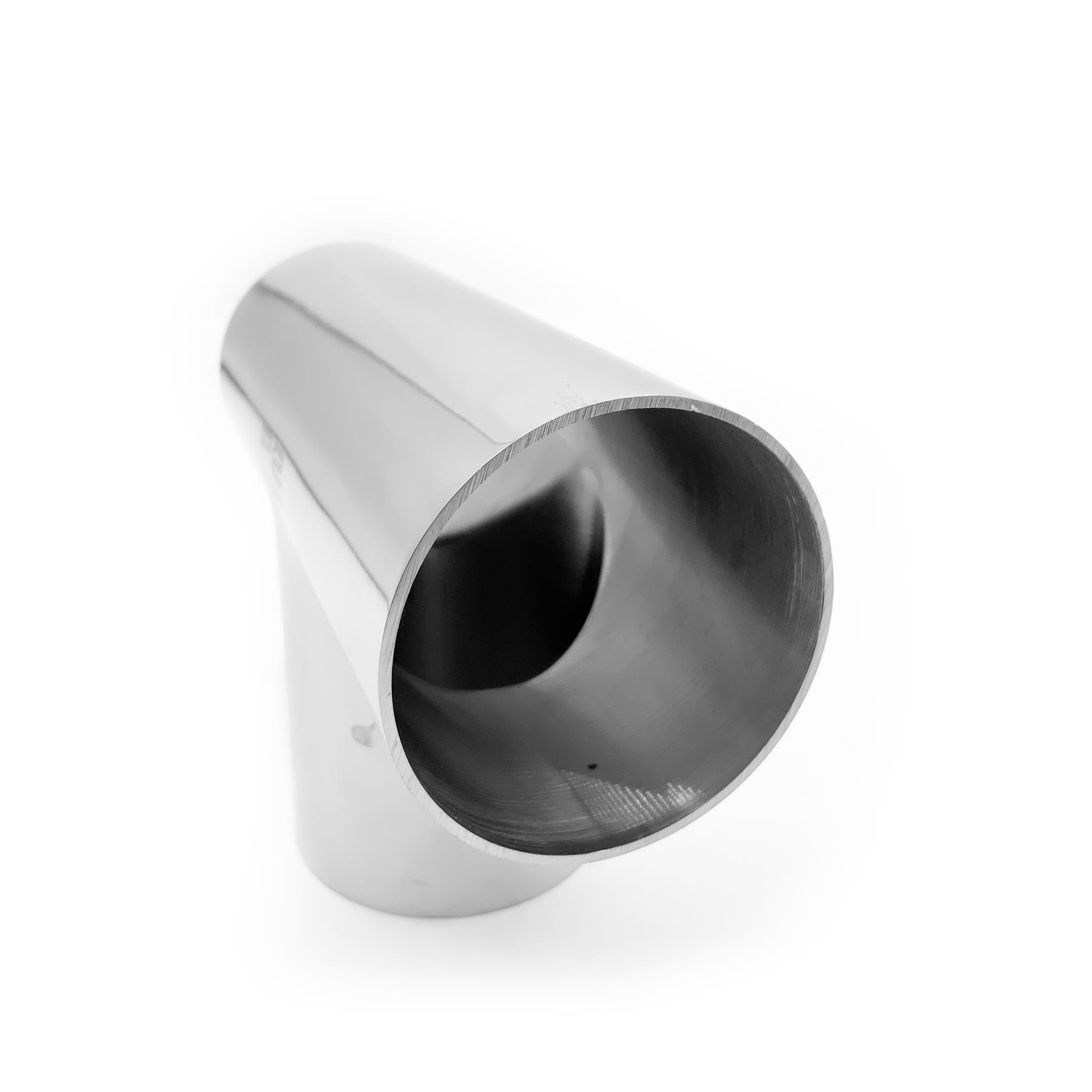 Equal Tee T Piece Y Pipe 2" - 3" 51mm - 76mm Exhaust Bend 304 Stainless ...