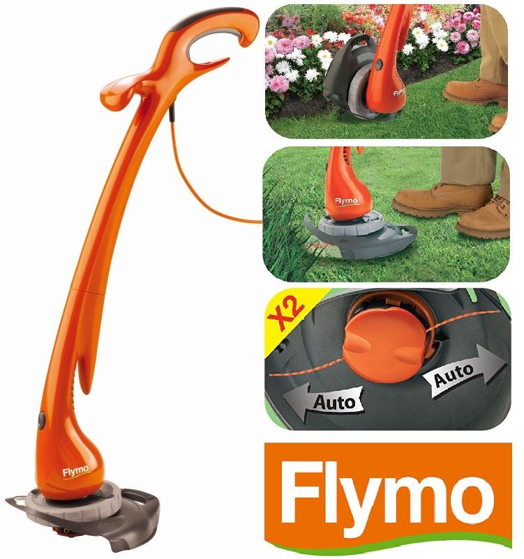 Flymo Contour Corded XT Strimmer Electric Grass Trimmer & Lawn Edger ...