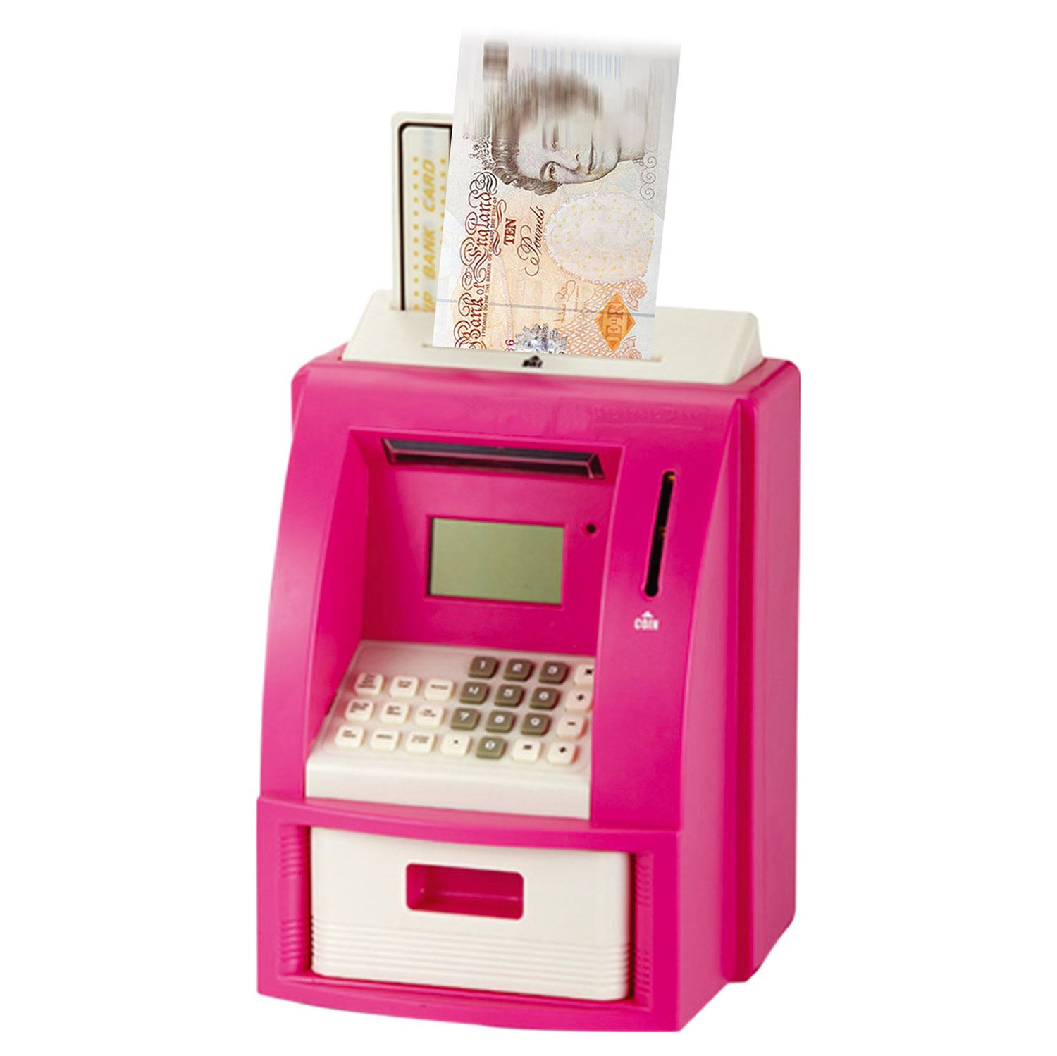 Digital Coin Counter LCD Display Jumbo Jar Sorter Money Box Counts Digital Coin Counter LCD Display Jumbo Jar Sorter Money Box Counts