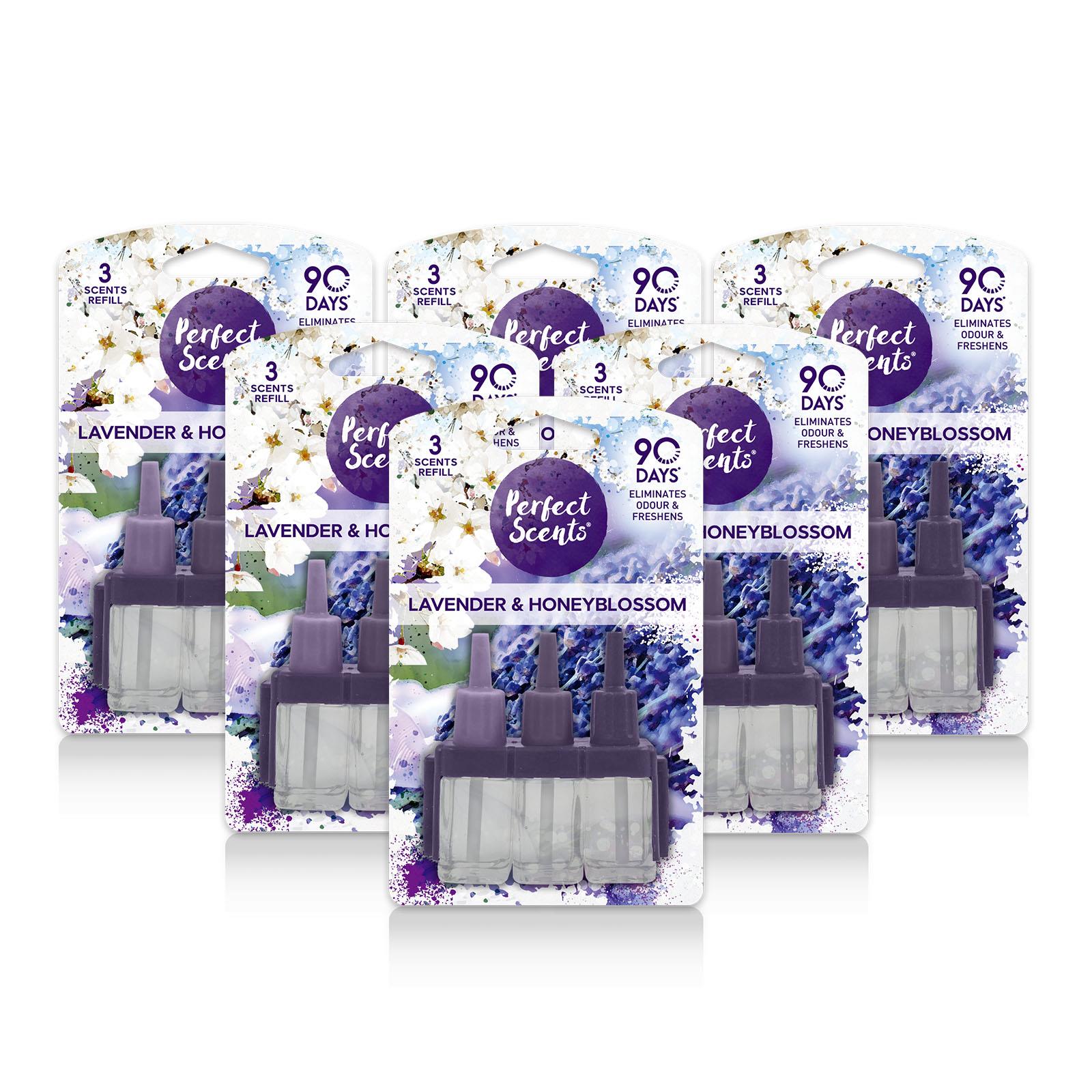 6 X PERFECT SCENTS 3VOLUTION PLUG IN REFILLS FOR AMBI PUR MACHINE ...