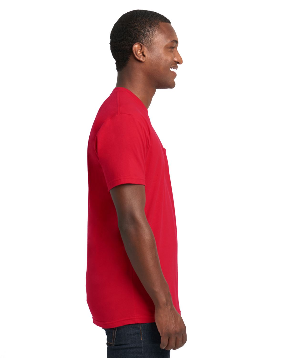 NEW Next Level 100% Cotton Unisex Pocket Crew Neck XS-3XL T-Shirt M ...