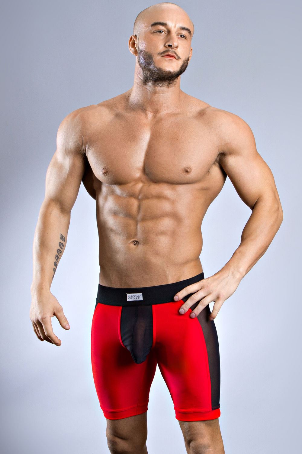 Sukrew Jake Sprint Full Long Leg Men s Boxer Brief Trunk Cycle Length