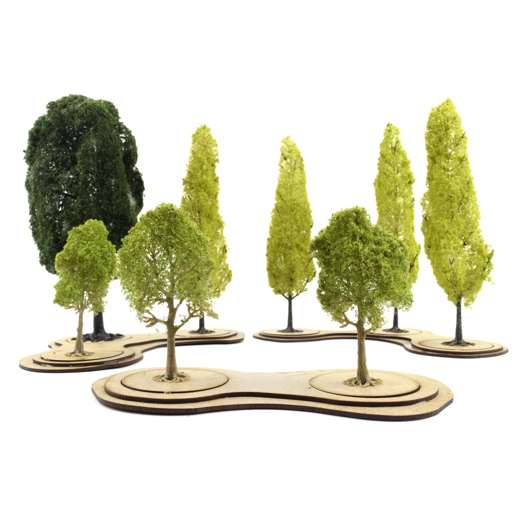 WWG MDF Tree Bases (Choose Size & Quantity) – Tabletop Scenery ...