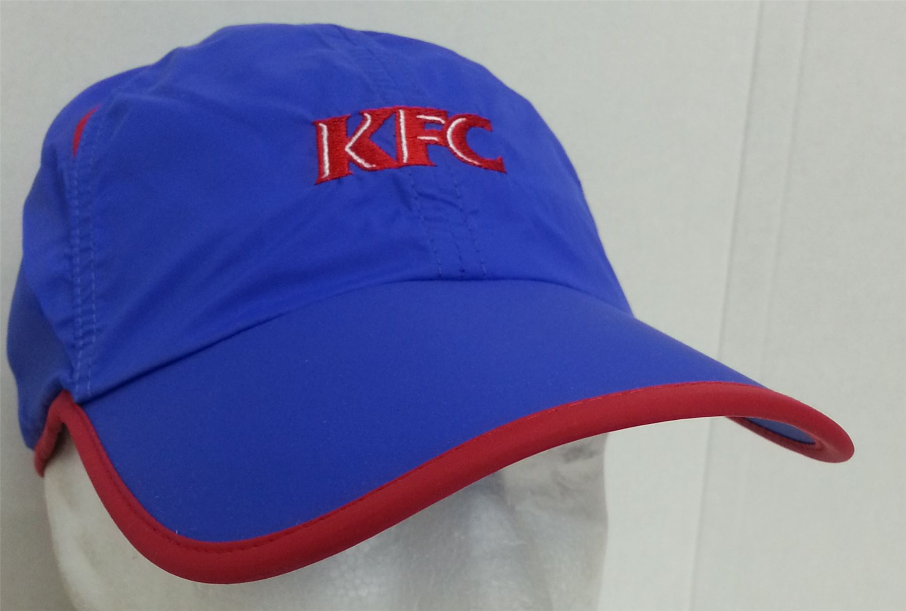 KFC Blue/Red 100% Polyester Adult Hat Adjustable Baseball Cap | eBay