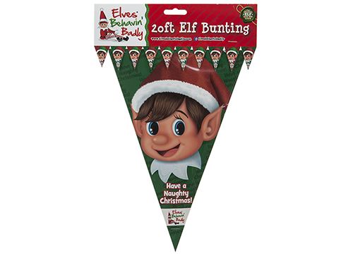 Set of 6 X Elf Mini Warning Sign Naughty Elves Kids Christmas ...