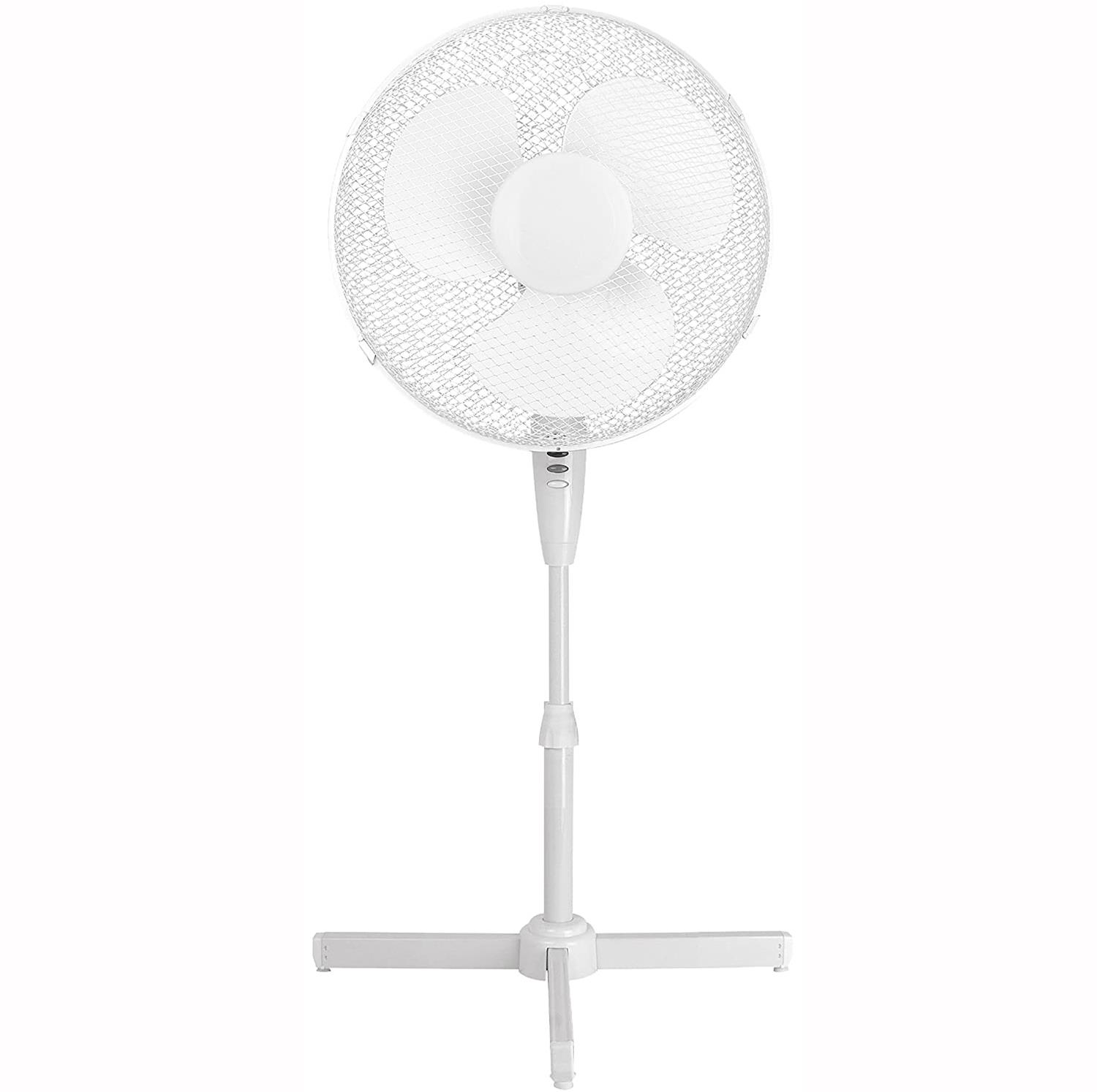 PEDESTAL COOLING FAN DESK FANS OSCILLATING STAND STANDING HOME OFFICE 3 ...