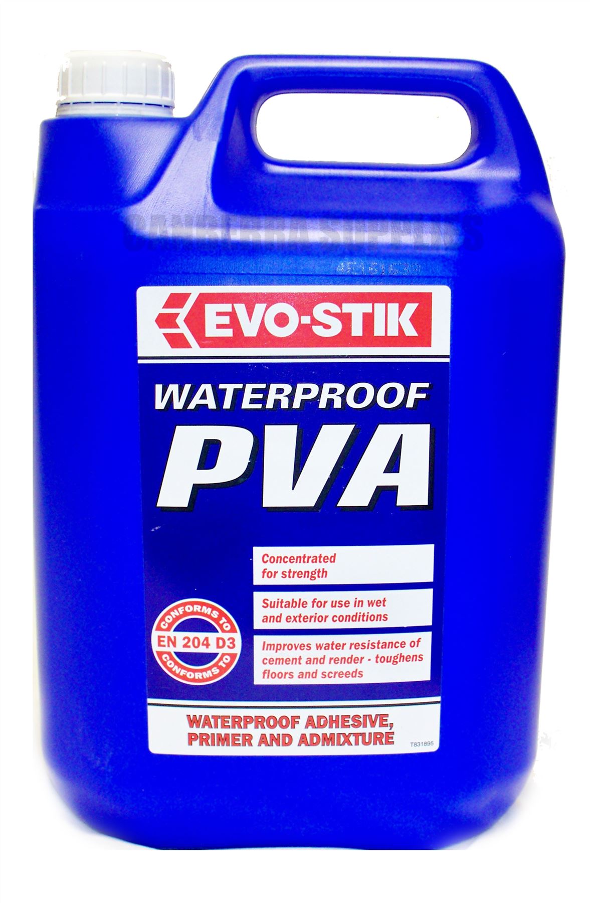EVO STIK BOND WATERPROOF PVA ADHESIVE GLUE PRIMER SEALER ADMIXTURE 5L EVO STIK BOND WATERPROOF PVA ADHESIVE GLUE PRIMER SEALER ADMIXTURE 5L