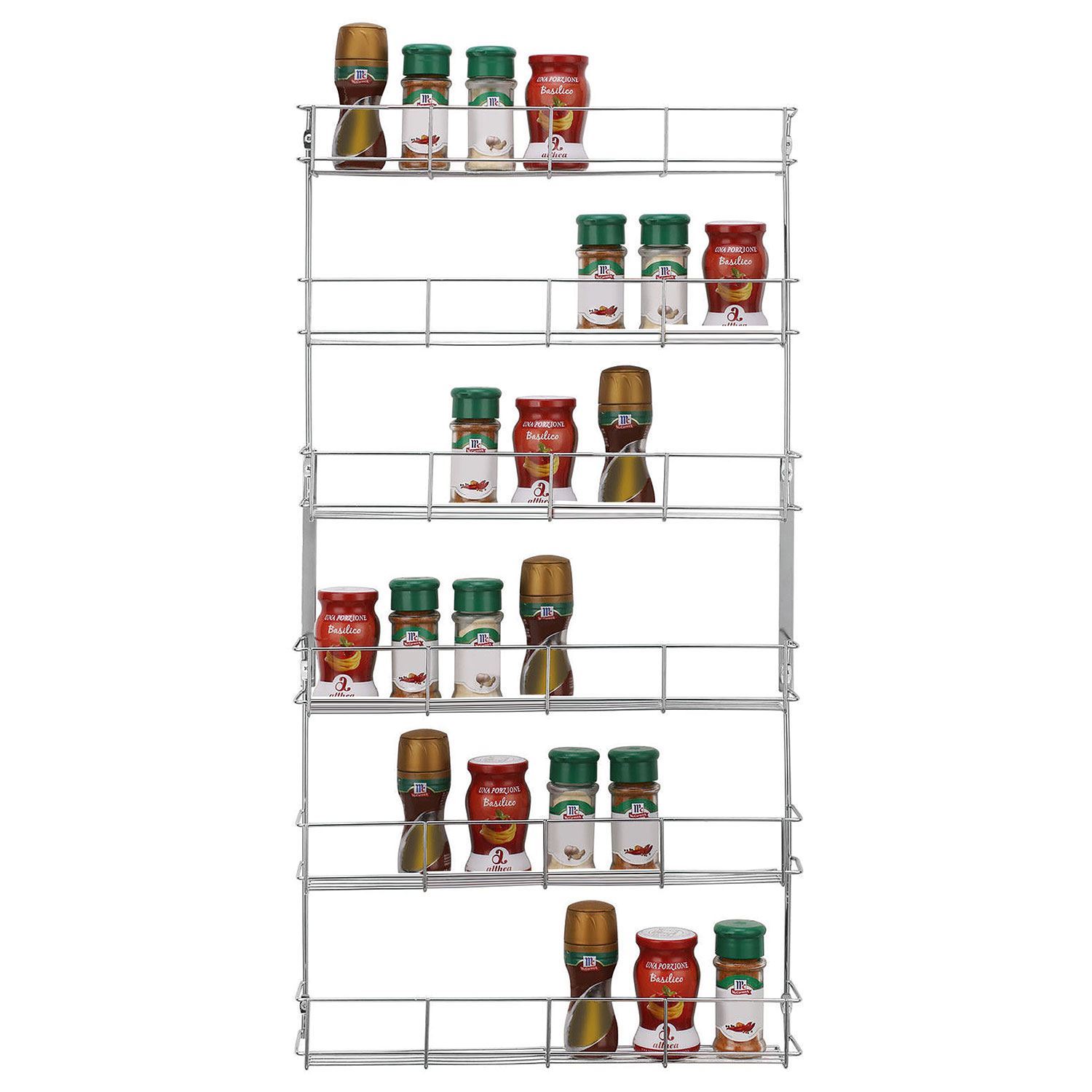 3 - 5 Spice Sauce Rack Jar / Bottle Storage Shelf for Kitchen Cupboard ...
