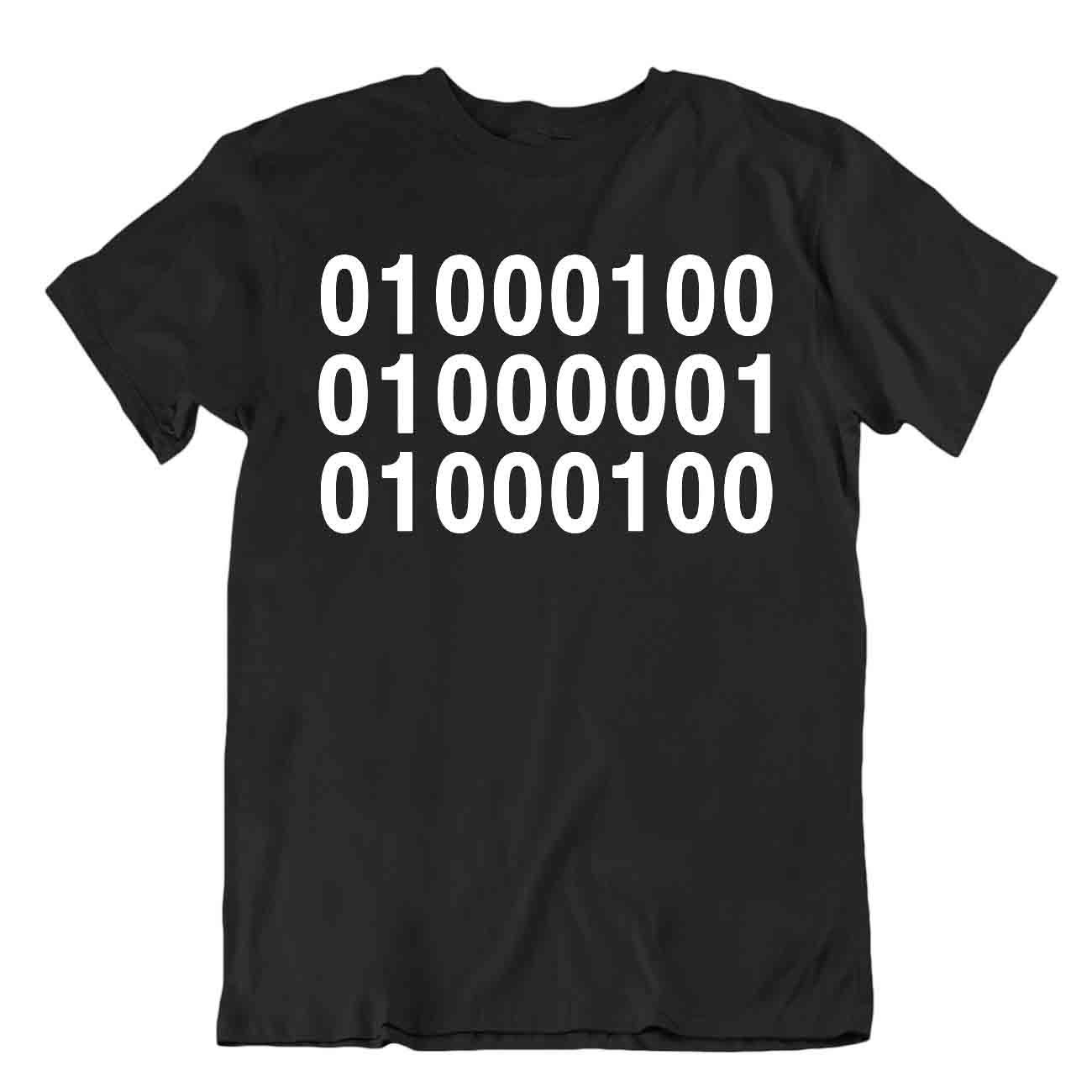 Binary Language Tshirt Funny Geek T Shirt Programmer Tee | eBay
