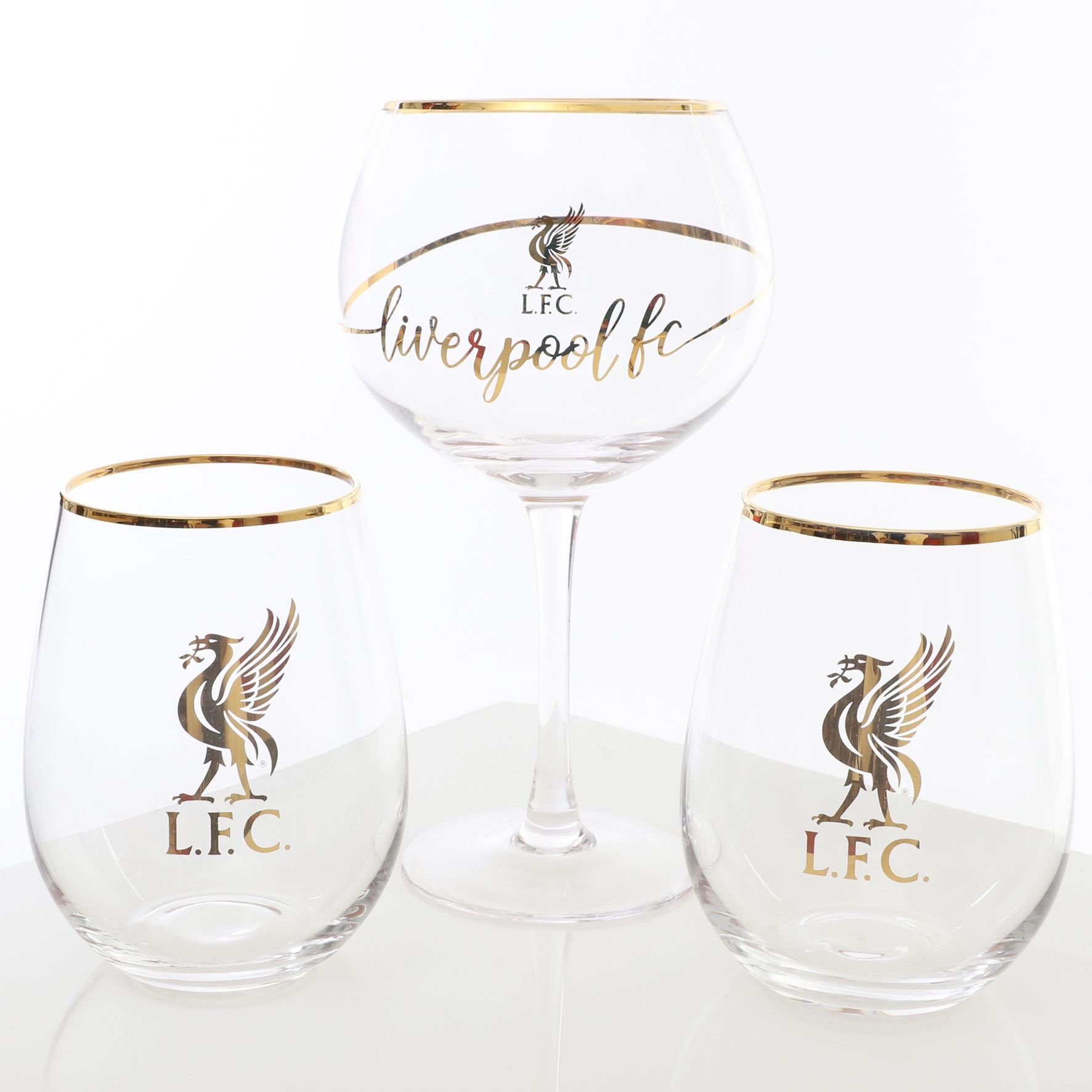 Liverpool Fc Gin Glass Lfc Official Ebay