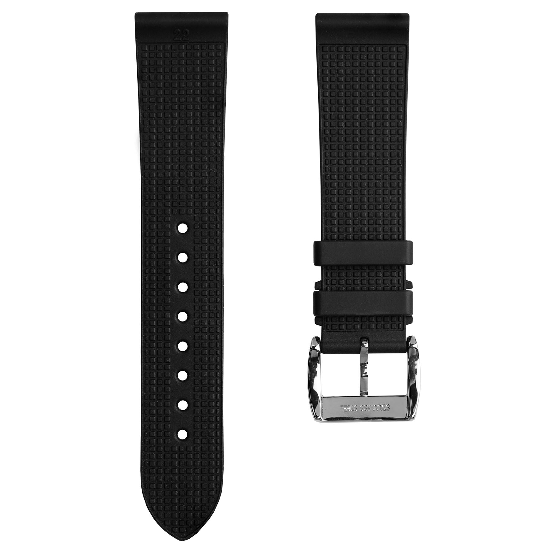 zuludiver-padded-tropical-style-nbr-rubber-watch-strap-black-or-silver
