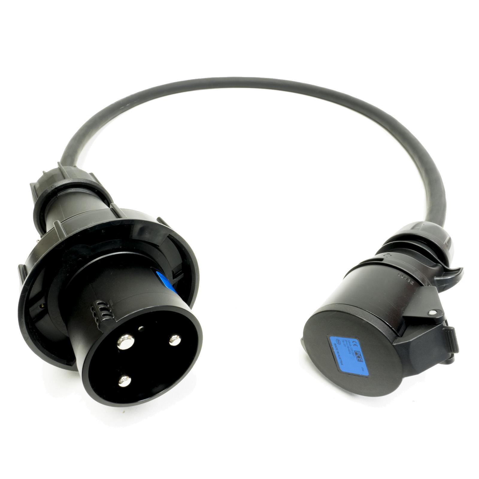 63amp to 32amp Black Events CEEform Commando Power ADAPTER (3x6mm) | eBay