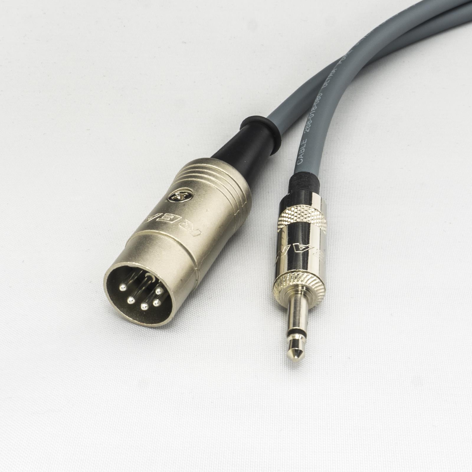 LittleBits Midi Module MIDI over Mini Jack Cable. 3.5mm TRS to 5 Pin ...