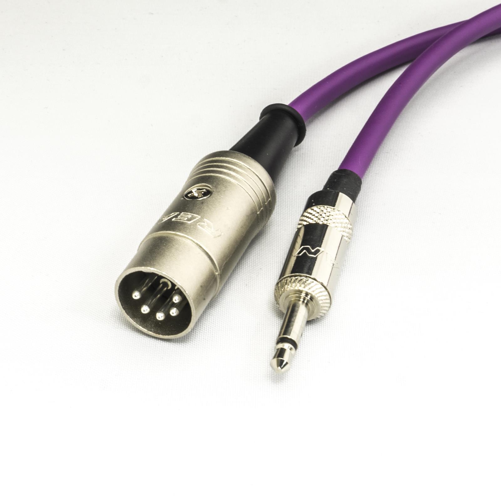 LittleBits Midi Module MIDI over Mini Jack Cable. 3.5mm TRS to 5 Pin ...