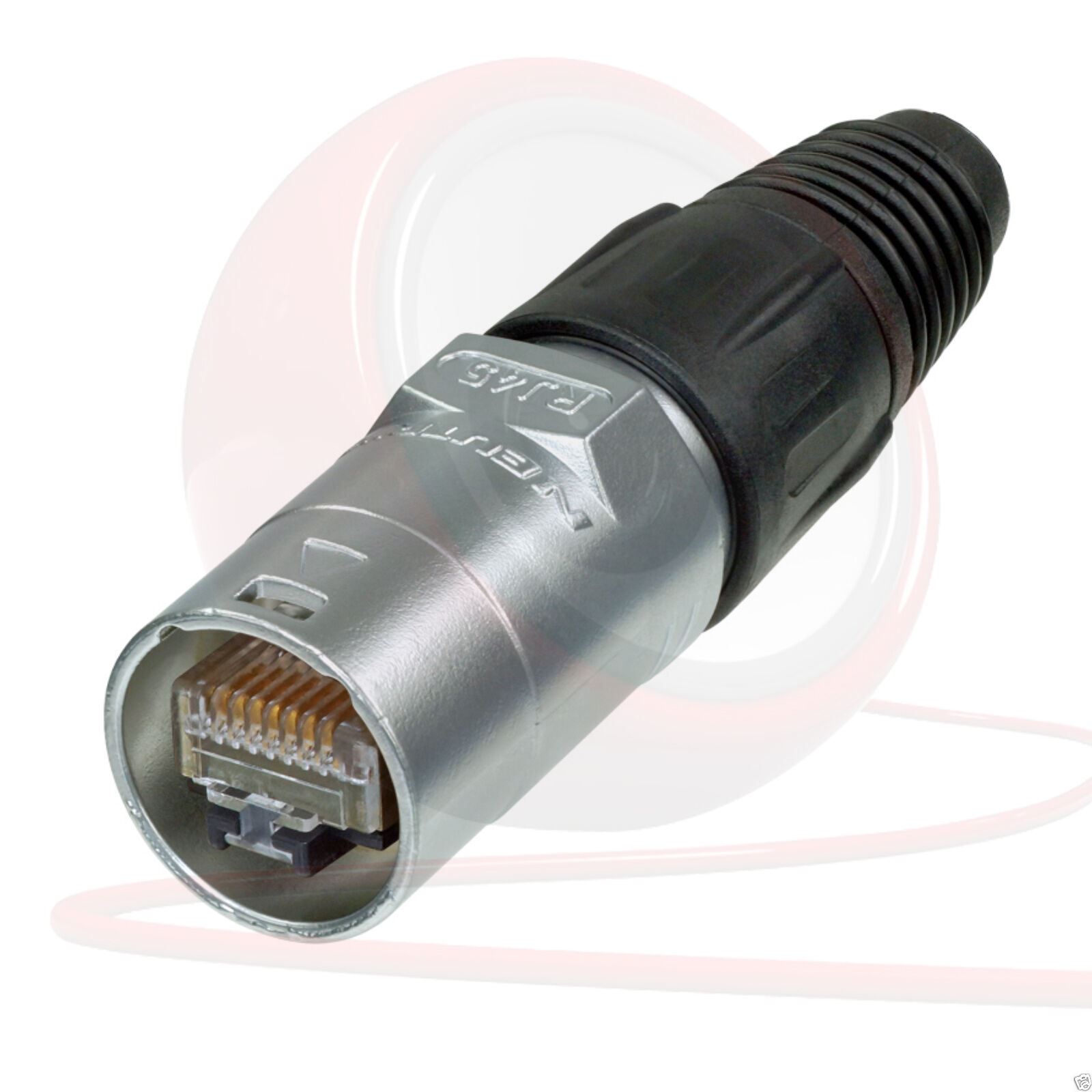 Neutrik NE8MX-1 Ethercon Connector. Silver Housing. CAT5, CAT6, CAT7 ...