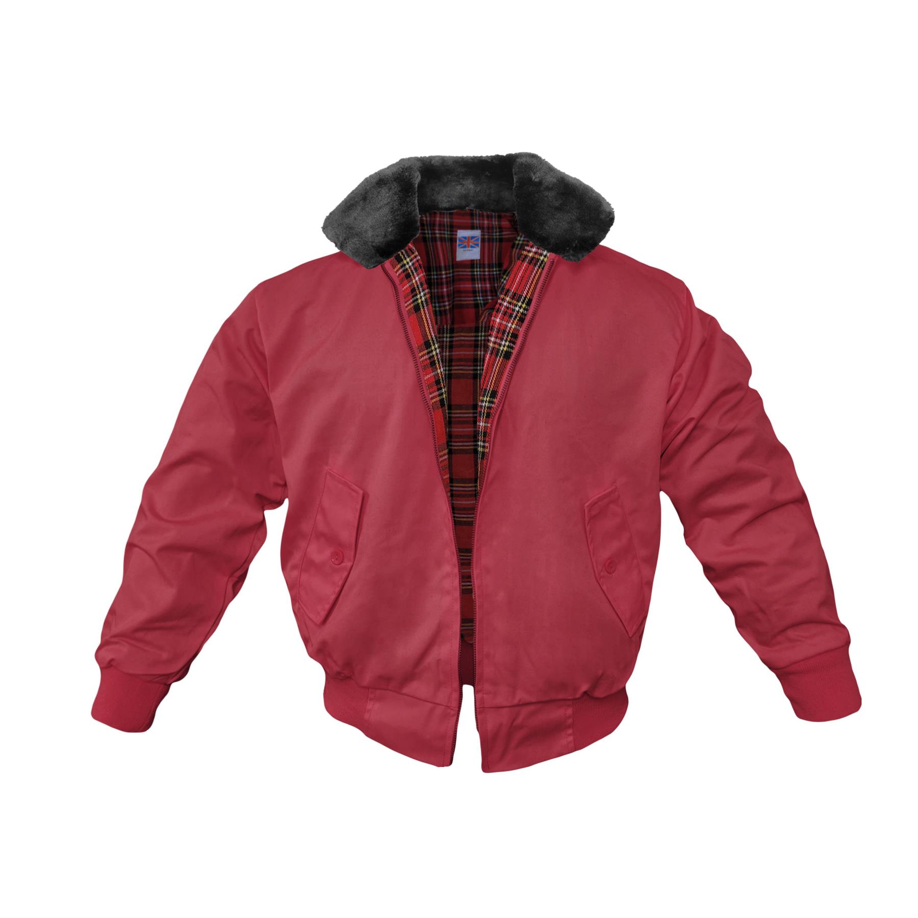 Bomber Jacket Classic Biker Vintage Retro Skinhead Top UK Fashion Coat ...