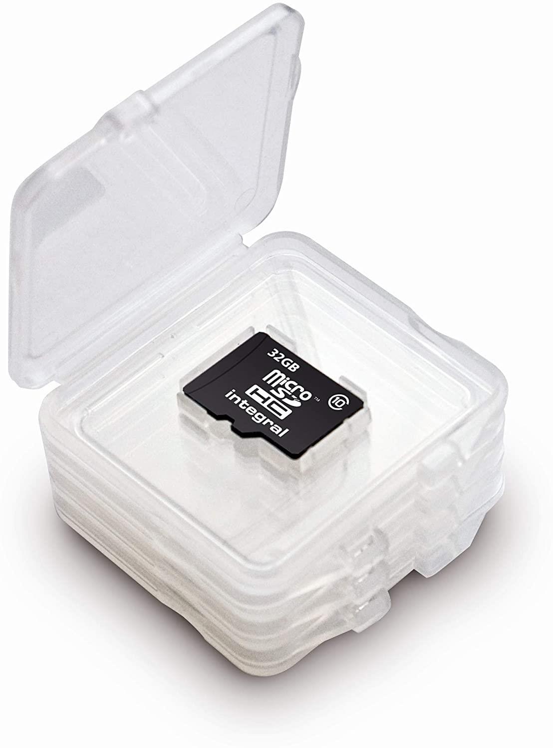 Custodia per schede Micro SD / Micro SDHC / Micro SDXC integrale - confezione da 4