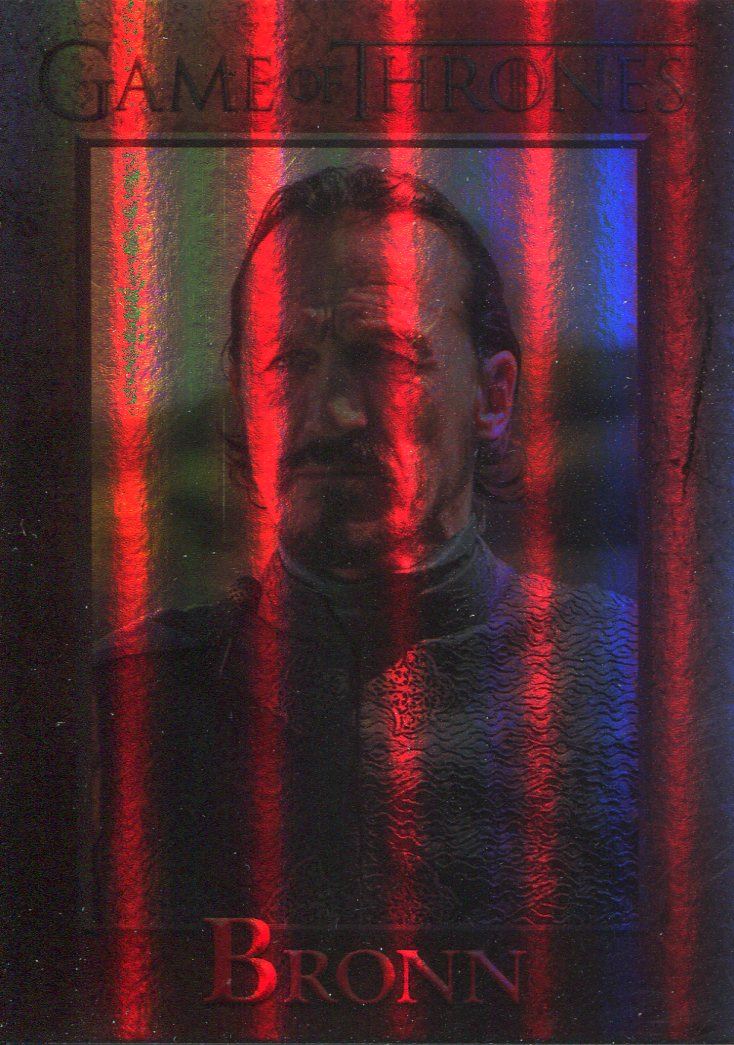 Game Of Thrones Season 6 Foil Base Card #50 Bronn