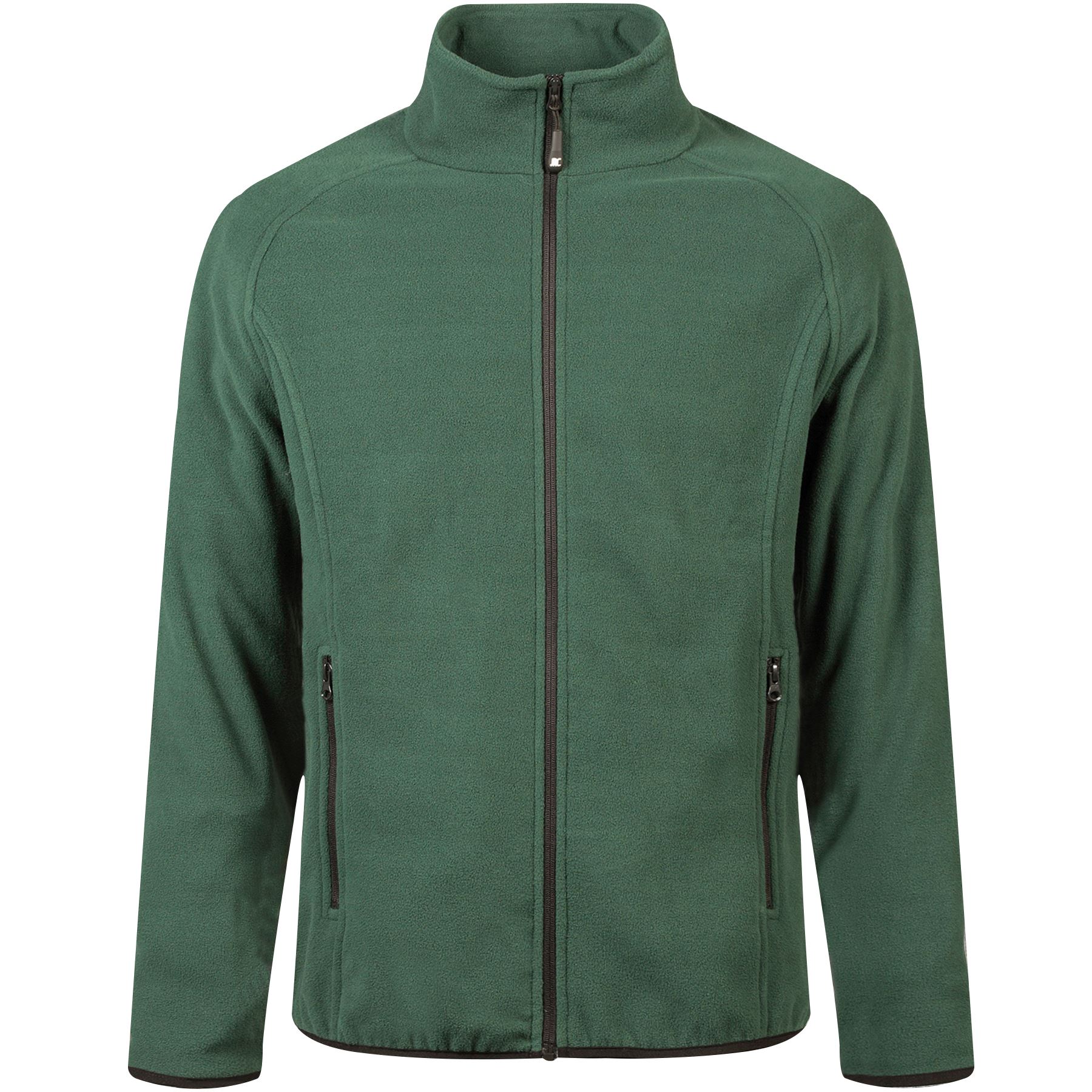 JRC Mens Heavy Fleece Jacket Full Zip Up Outdoor Warm Polar Anti Pill ...