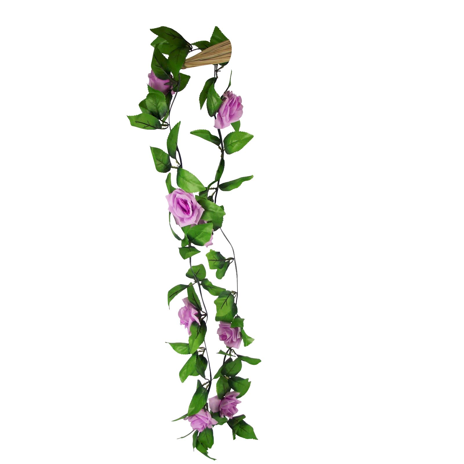 200cm Garland with 8 Open Roses Vine Ivy Chain Rope String | eBay
