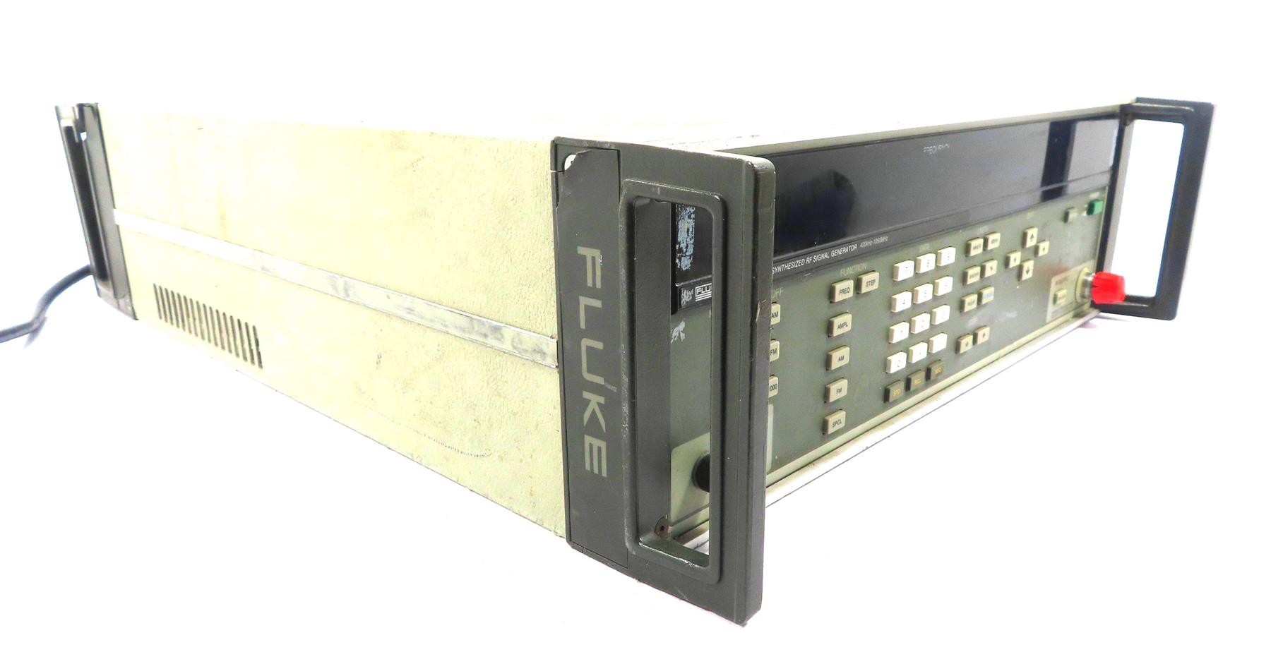 Fluke 6060A/AA Synthesized RF Signal Generator 10 kHz-520 MHz OPT 870 ...
