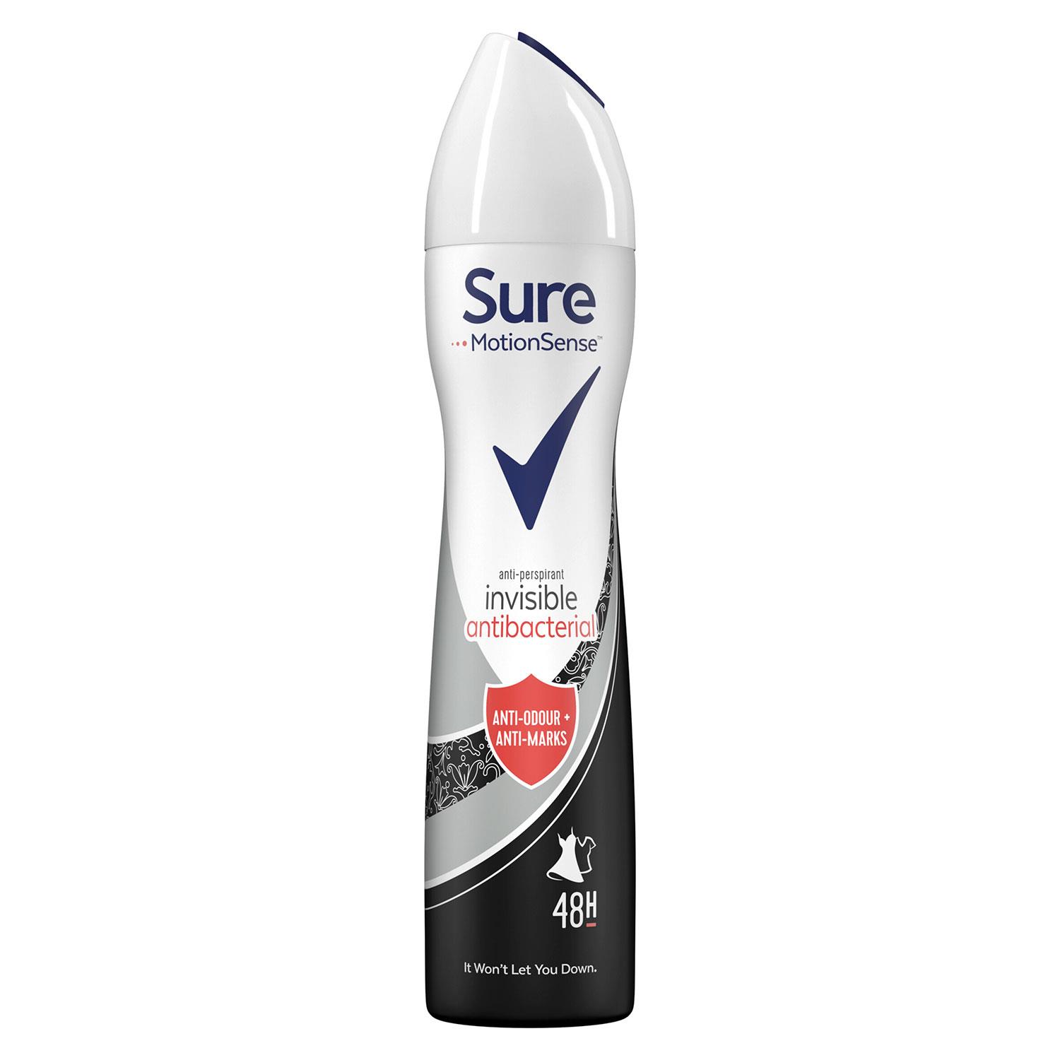 Sure Women Motion Sense Antiperspirant Deodorant, 3,6 or 12 Pack, 150ml ...