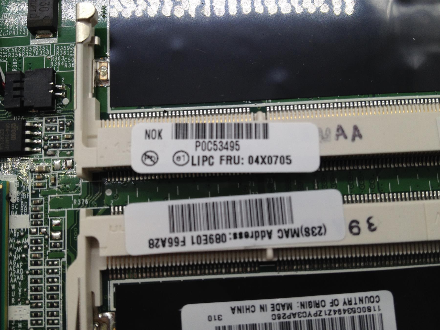 Lenovo X131e Motherboard 04X0705 with Intel Celeron 1007U CPU BIOS ...