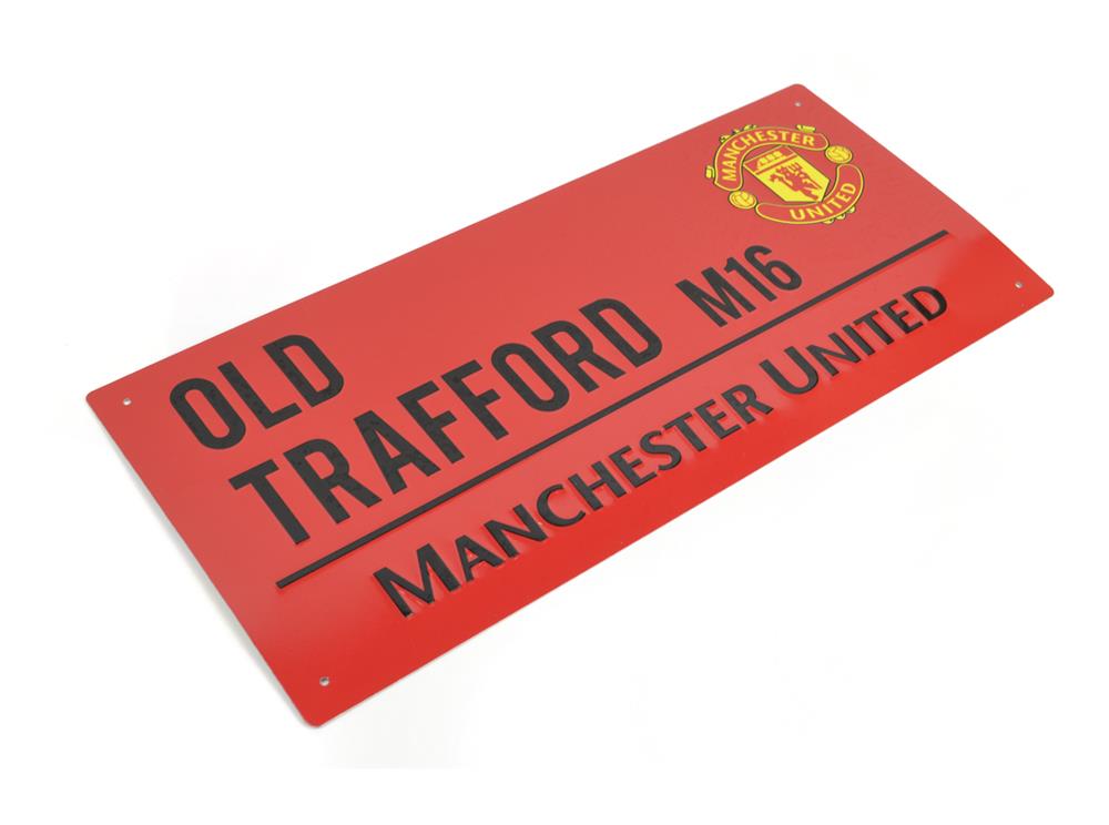 Manchester United Football Club Old Trafford M16 Street Sign Rd for ...