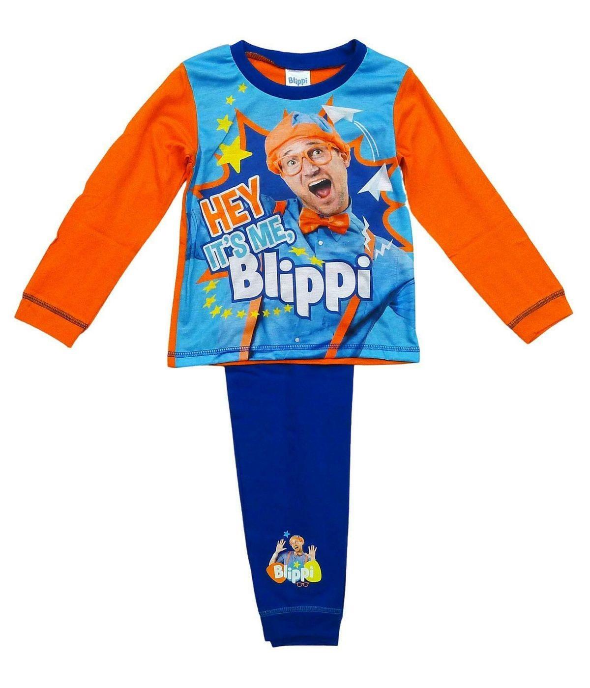 BLIPPI BOYS PJ S Official Night Wear Ages 18 Months 5 Years Z01 33103 BLIPPI BOYS PJ S Official Night Wear Ages 18 Months 5 Years Z01 33103