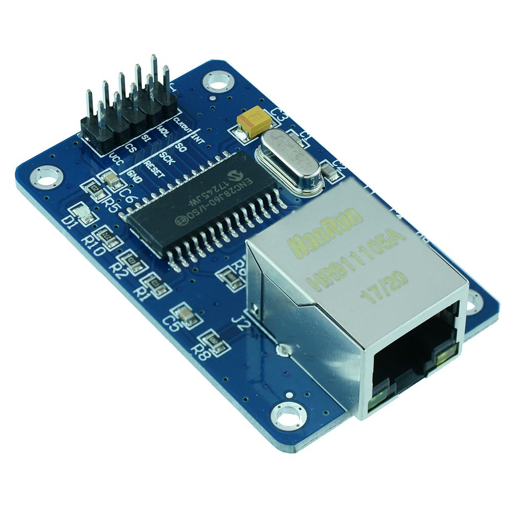 1ethernet Module Enc28j60 Mini Ethernet Network Module For Arduino