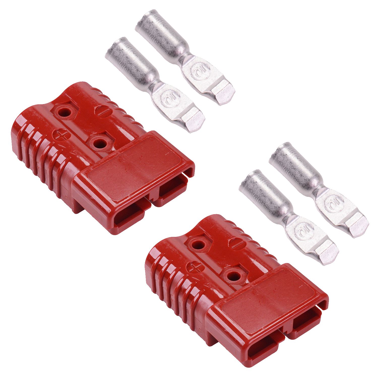 Red Black Grey Power Connector 50A 600V with Terminals Anderson ...