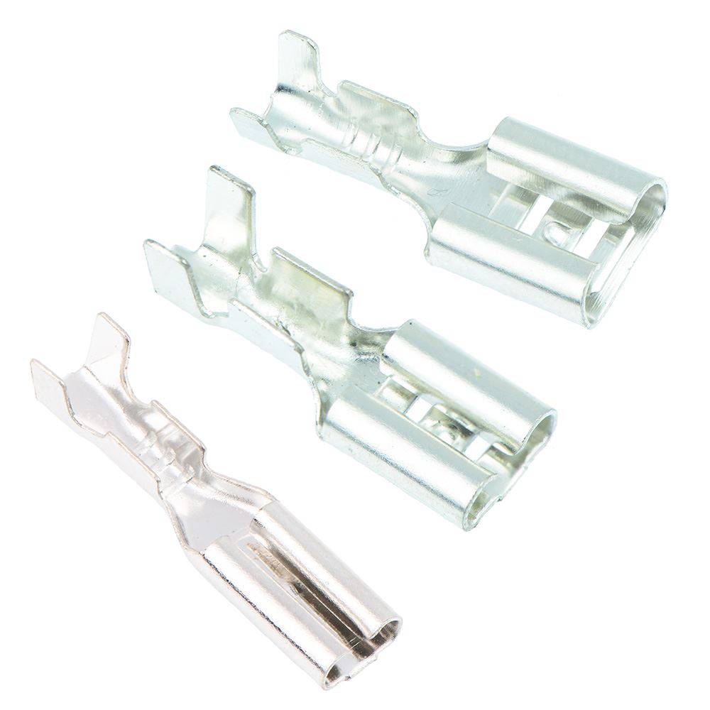 2.8mm / 4.8mm / 6.3mm Faston Crimp Receptacle Terminal | eBay