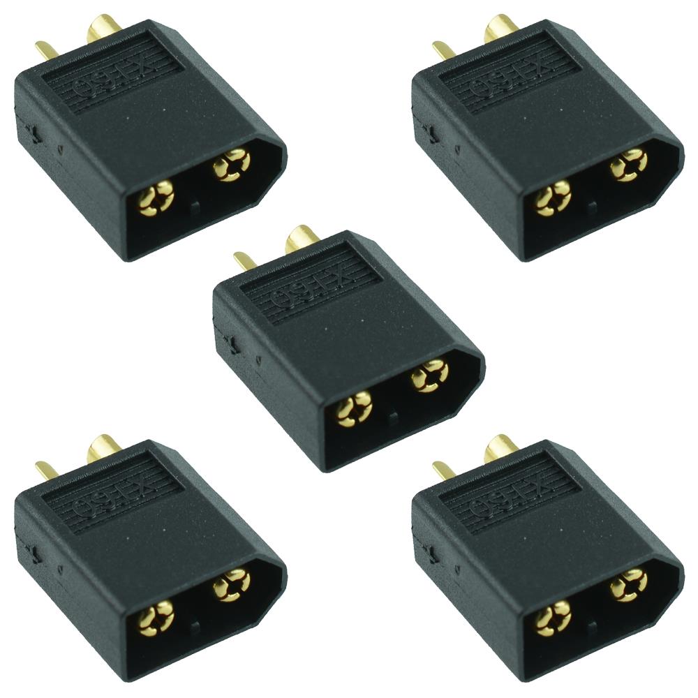 AMASS Black XT60 Male Female Gold Plated RC Connector 30A | eBay UK