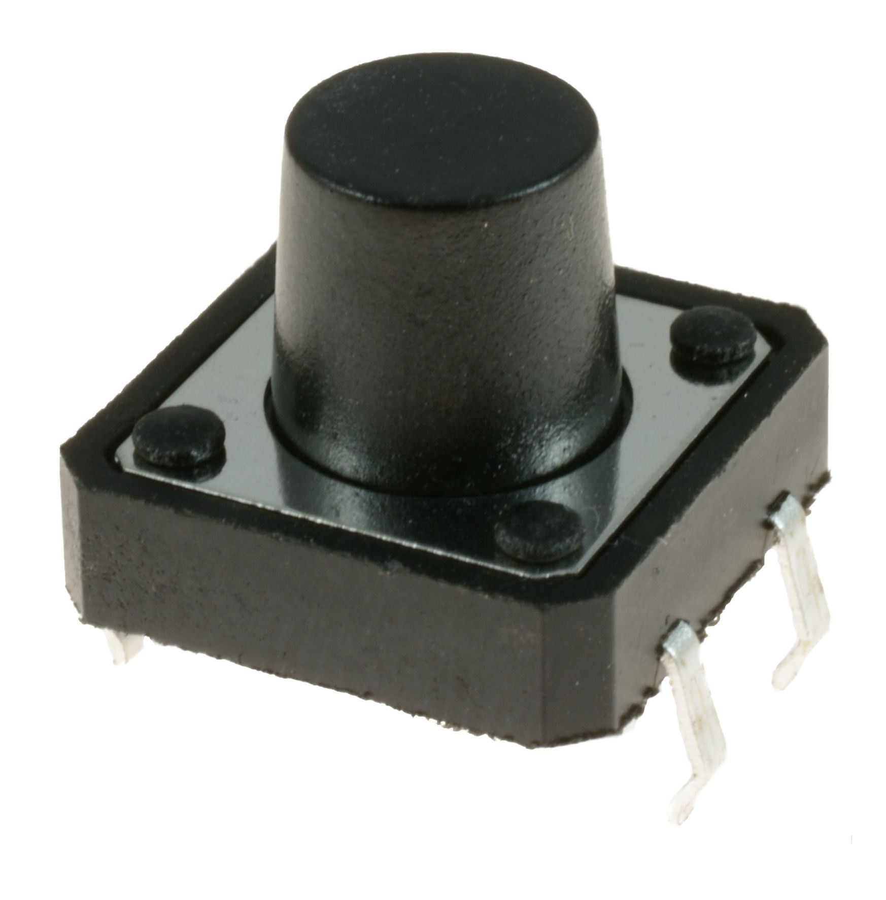 50 x 12x12x9.5mm Momentary Push Button Tactile Switch PCB Mounted SPST ...